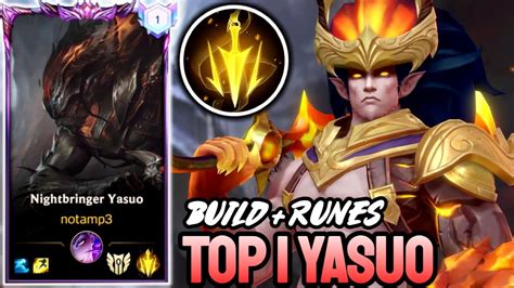 WILD RIFT YASUO TOP 1 YASUO GAMEPLAY EX SOVEREIGN RANKED YouTube
