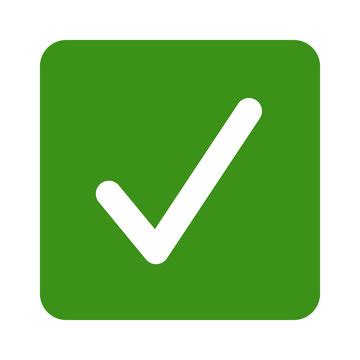 Green Check Mark Box