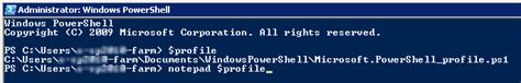 always open default site with powershell profile spjeff