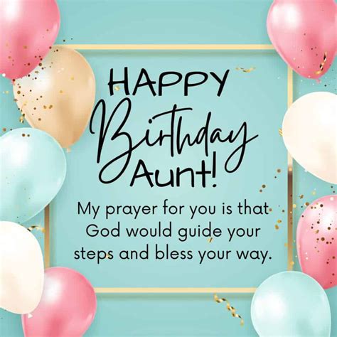 Best Blessing And Religious Birthday Wishes For Aunt Biblical