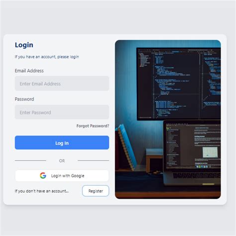 Create A Tailwind Login Page Responsive Design