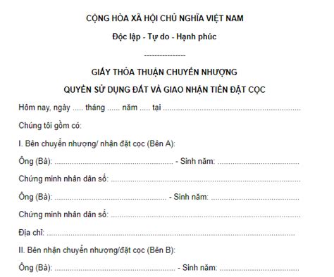Mẫu giấy mua bán đất viết tay Quy định MỚI NHẤT 2024 Trần Anh Group