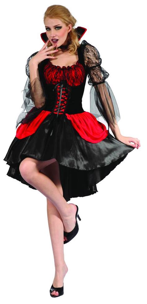 Déguisement Vampire Sexy rouge Femme Aussitôt Fêtes