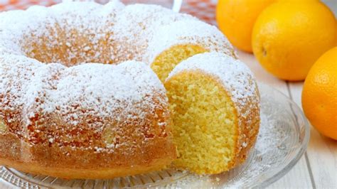Ce gâteau moelleux à l orange avec un goût frais et intense dorange