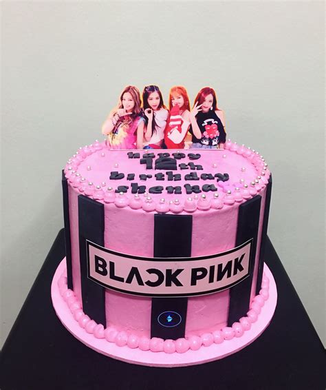 Blackpink Cake Simple Birthday Card Message
