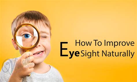 Vedobi How To Improve Eyesight Naturally