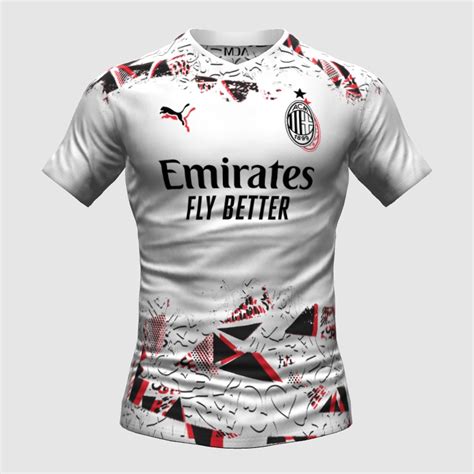 Ac Milan Away Kit Fifa Kit Creator Showcase