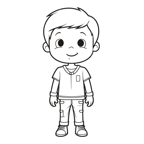Dibujo De Imágenes Prediseñadas Del Personaje La Página Para Colorear