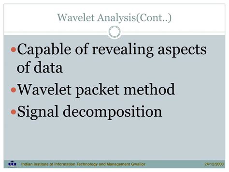 ppt speaker identification using wavelet analysis and ann powerpoint presentation id 4246869