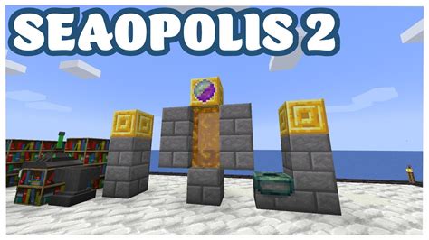 Minecraft Seaopolis 2 UPGRADES AND DIMENSIONS 11 YouTube