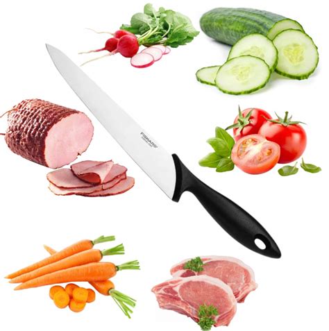 Nóż uniwersalny stalowy 21 cm Fiskars Essential 1023776 Cena