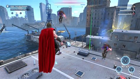 Marvel S Avengers Thor Gameplay Thor Fight Scene RTX Ultra