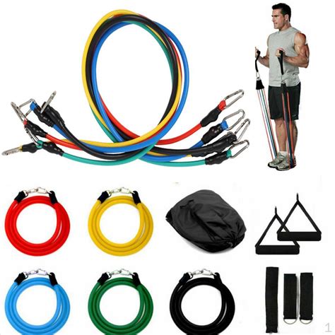 Comprar 11pcs Fitness Resistance Bands Set Home Gym Sports Exercise