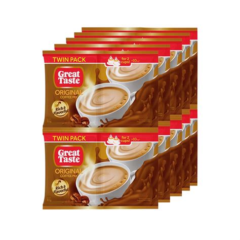 Great Taste Original 3 In 1 Coffee Twin Pack Sachets 33g X 10 Lazada PH