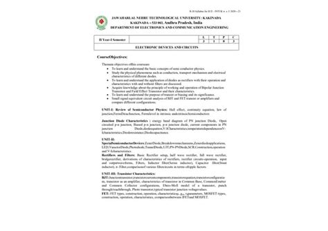 ece ii years edc syllabus ug r20 pdf