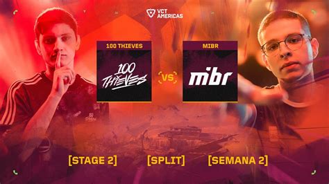 100T Vs MIBR VCT Americas Stage 2 S2D5 Mapa 2 YouTube