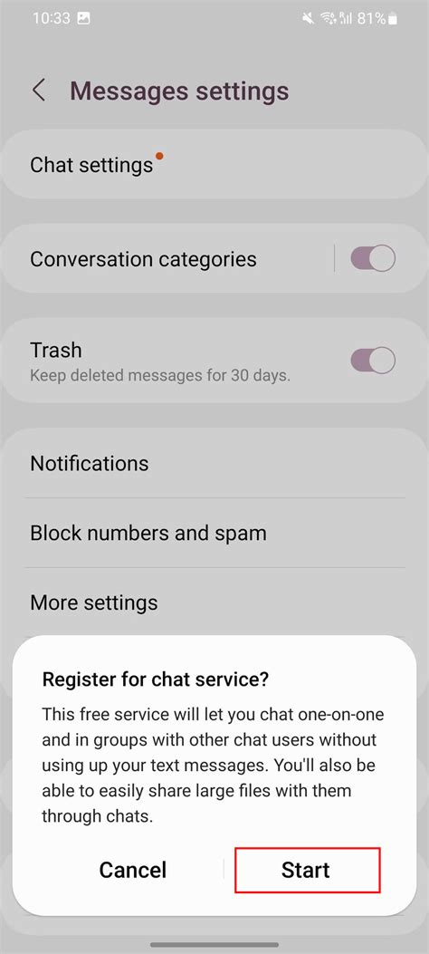 How To Turn Rcs Messaging On Or Off On Android Android Authority