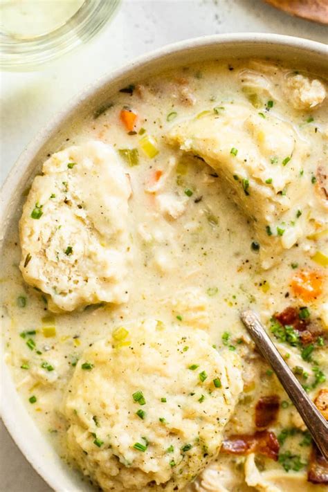Creamy Chicken And Dumpling Soup So Much Food