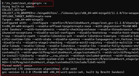 【vscode】使用mingw的 g exe 编译c 文件，环境配置。 g exe环境变量配置 csdn博客