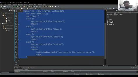decision control switch case java programming youtube