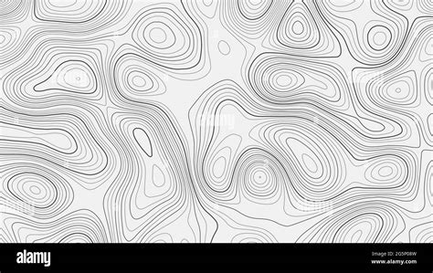 Carte Topographique Sur Fond Blanc Carte De Grille Vectorielle Image