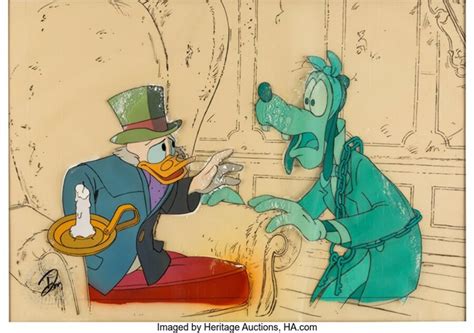 Mickeys Christmas Carol Ebenezer Scrooge And Jacob Marley Production