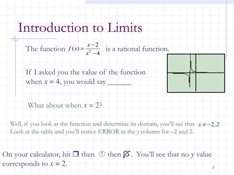 ppt finding limits graphically and numerically powerpoint presentation id 4944006