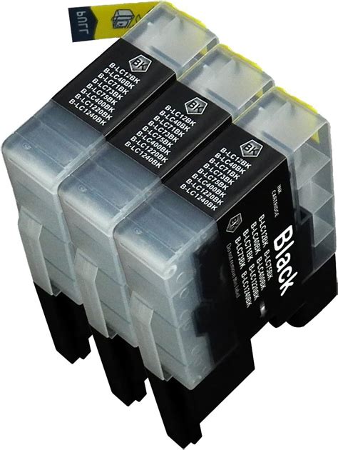 Amazon Blake Printing Supply 3 Pack Black Ink Cartridges For