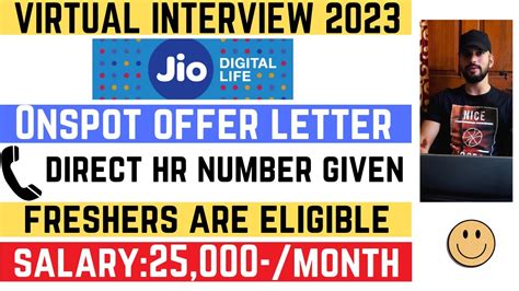 Jio Hiring Freshers 25 000 Month Salary For Freshers Jio Off