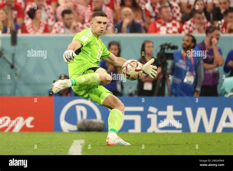 December 13 2022 Rome Qatar Argentina Goalkeeper Emiliano Martinez