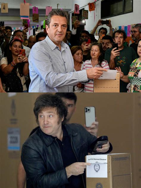 Así votaron los candidatos en el balotaje Infobae Stories