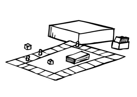 Dibujo De Juego De Mesa Para Colorear Img 9570
