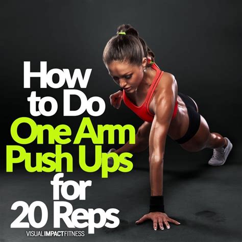 How To Do One Arm Push Ups For Reps Gym Workout Plan For Women