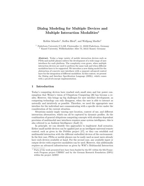 pdf dialog modeling for multiple devices and multiple interaction modalities