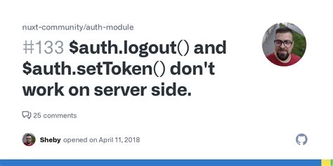 Auth Logout And Auth SetToken Don T Work On Server Side Issue