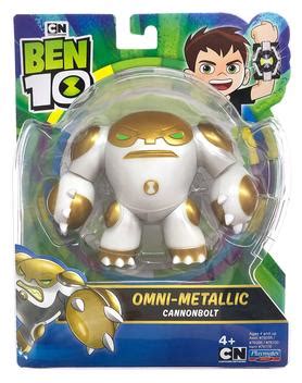 Figura de Ação Ben 10 Bala de Canhão Dourado 12 cm Sunny Boneco