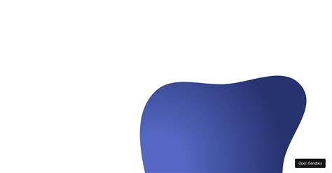 React Spring Animated SVG Blob Codesandbox