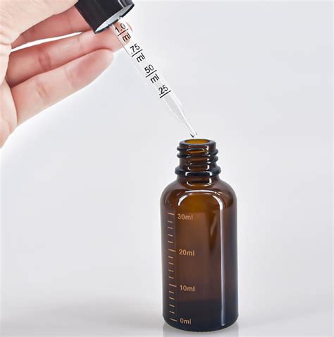 5ml 100ml Dropper Bottles With Scale Reagent Eye Drop Glass