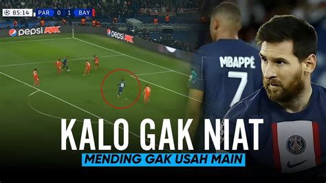 SENGAJA GAK MAU OPER KE MESSILihat Aksi Mbappe Saat Buat Counter