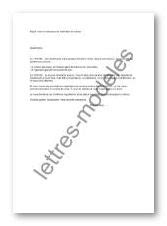 Mod Le Et Exemple De Lettres Type Mise En Demeure De Restitution De