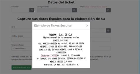 Facturación Farmacias Similares Como facturar tus tickets de