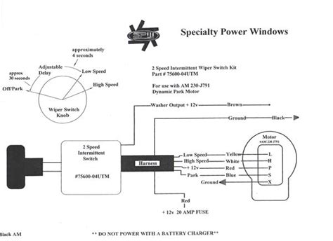 Ford 5 Wire Wiper Motor Wiring Diagram