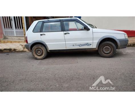 Nat Rcia Mg Carro Fiat Uno Mille Way Economy Carros Em
