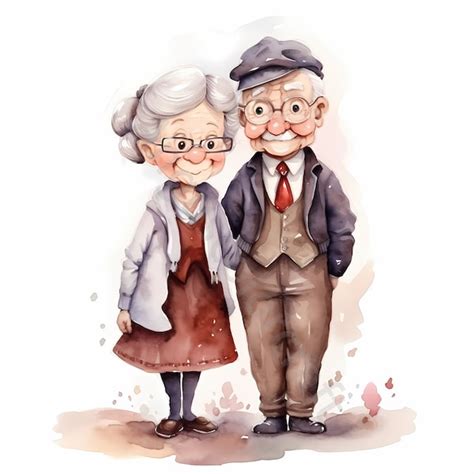 Oma Und Opa Clipart Etsy De