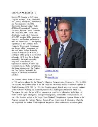 Bessette Bio Apr Pdf