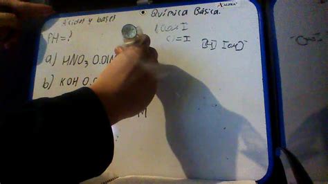 Calculo De Ph De Cidos Y Bases Fuertes Ejercicio Youtube