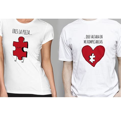 Venta Camisetas Para Parejas Con Frases En Stock