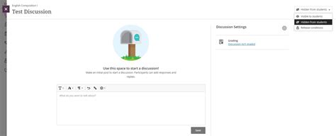 How To Create A Discussion Board In Blackboard Ultra The King S