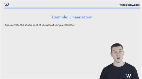 linearization linear approximation wize university calculus 1 textbook wizeprep