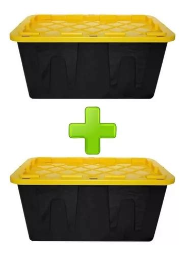 Set Cajas Pl Stico Almacenamiento Litros Profesional